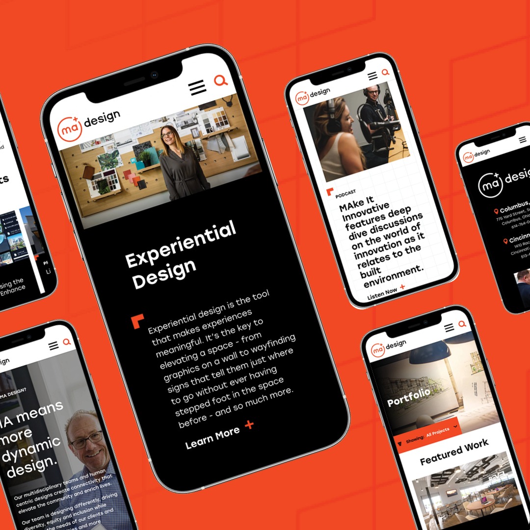 A New Online Experience To Introduce The New Brand Of MA Design - Origo Branding Company