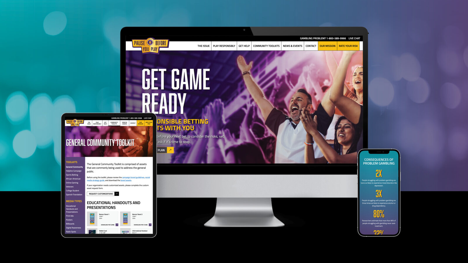 Pause Before You Play Responsible Gambling Campaign Strategy - Origo ...
