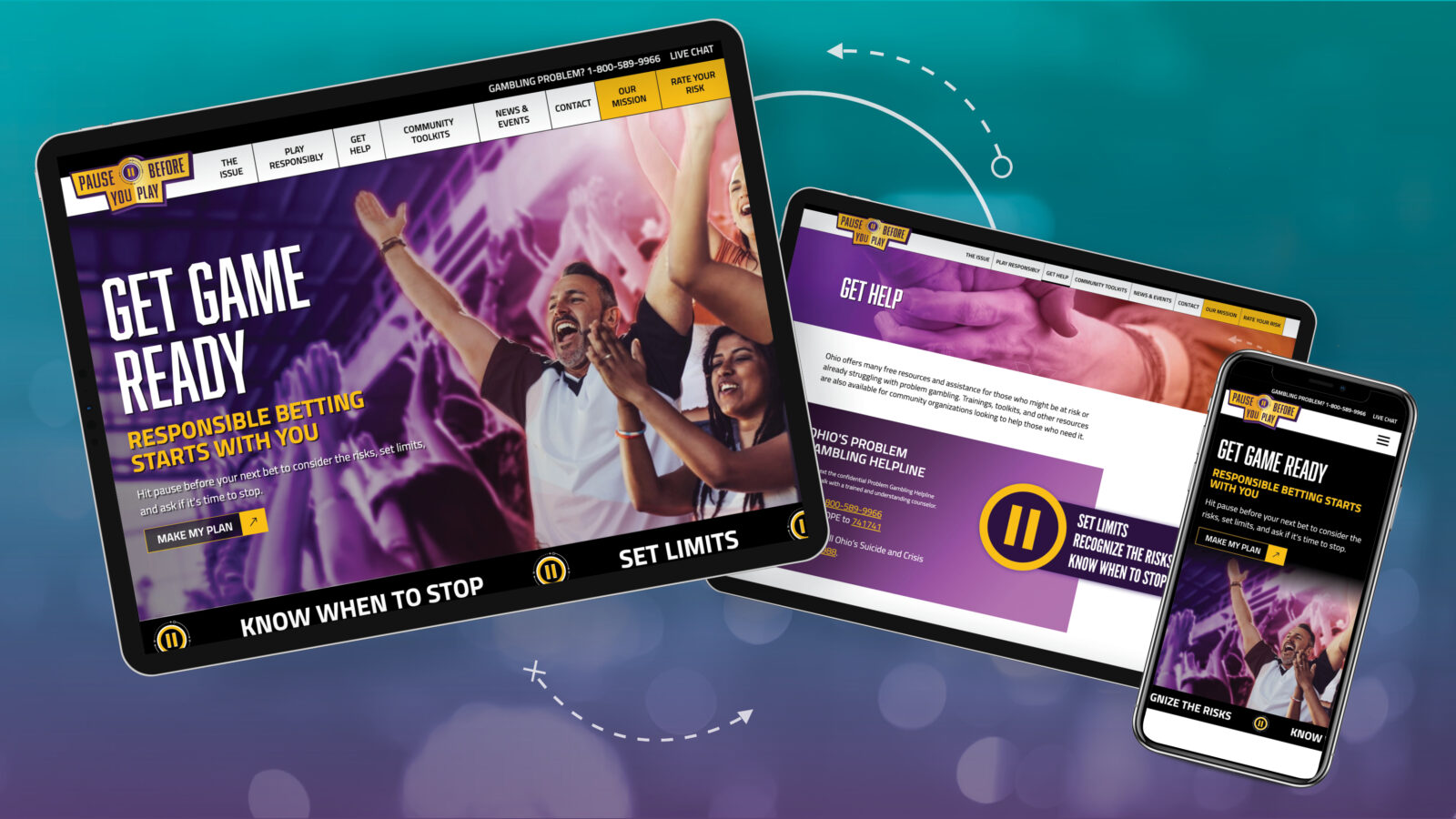 Pause Before You Play Responsible Gambling Campaign Strategy - Origo ...